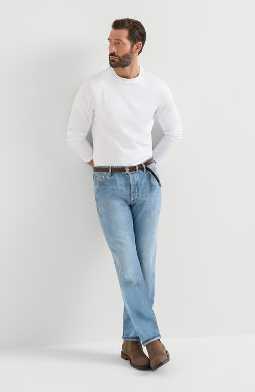 BRUNELLO CUCINELLI Brunello Cucinelli Traditional Fit Five-Pocket Denim Trousers